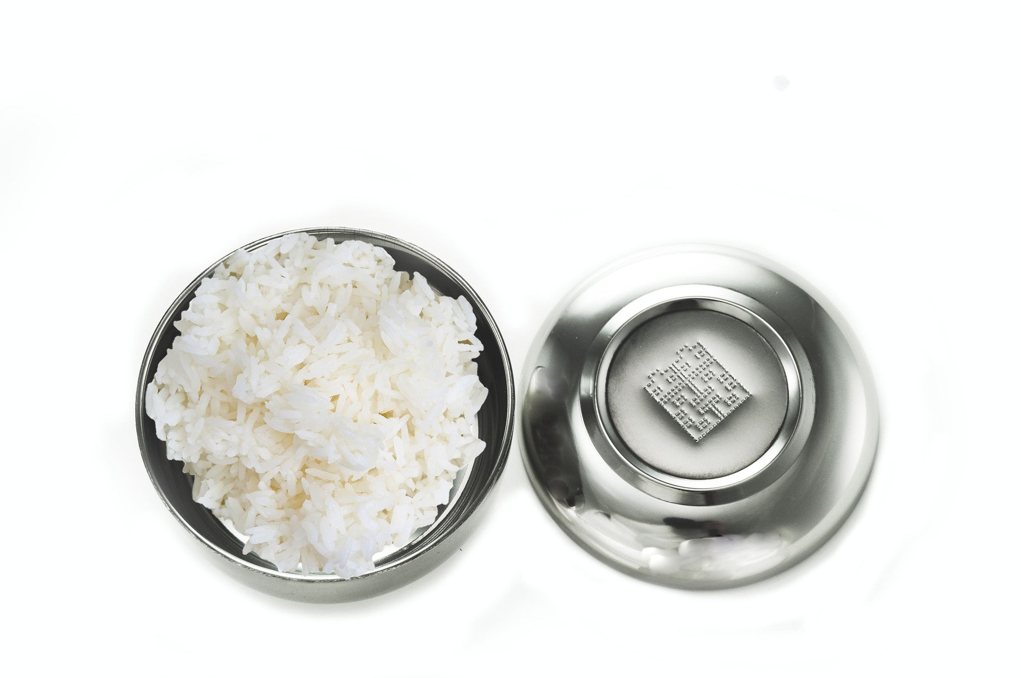 Stainless Steel Rice Bowl with Lid – eKitchenary